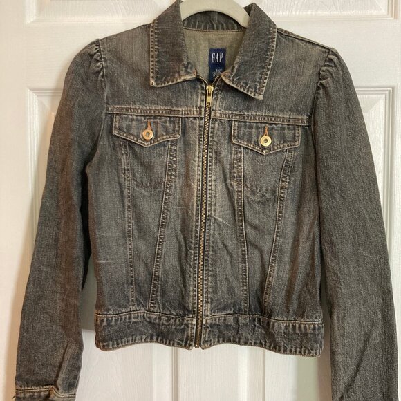 GAP | Jackets & Coats | Vintage Gap Y2k Grey Denim Jacket | Poshmark
